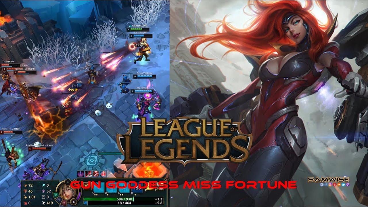 League of Legends: Gun Goddess Miss Fortune new skin on The Howling ...