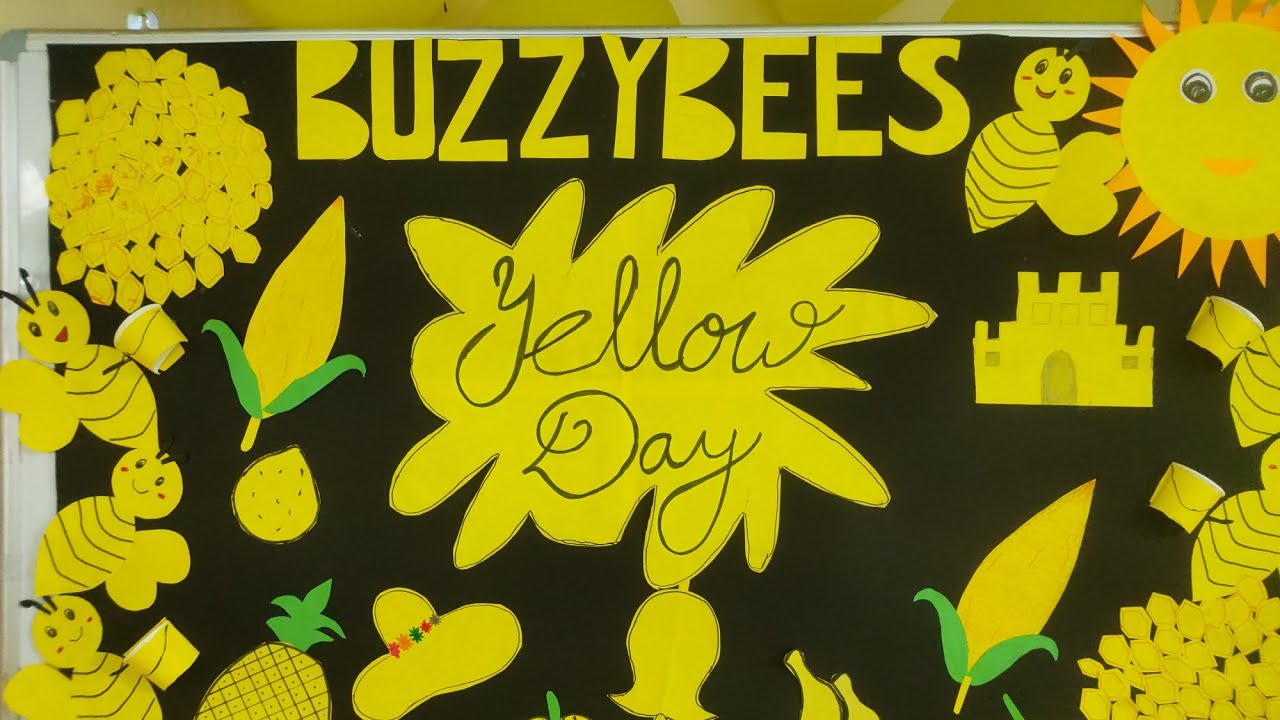 "Sunshine and Smiles: Yellow Day Celebration at Buzzy Bee's School ...