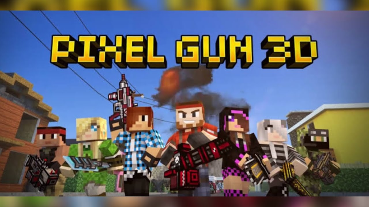 Minecraft Savaş Zamanı // Pixel Gun 3D⚔️ - YouTube