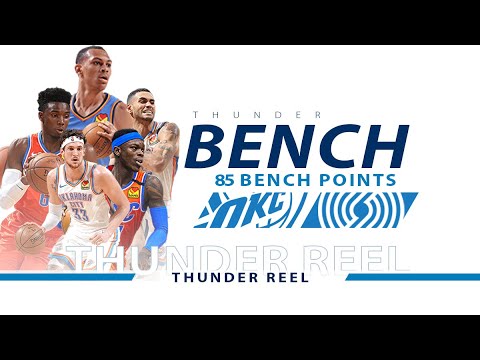 Thunder Reel: OKC Bench Scores 85 Points vs Blazers | 2019-20 NBA ...