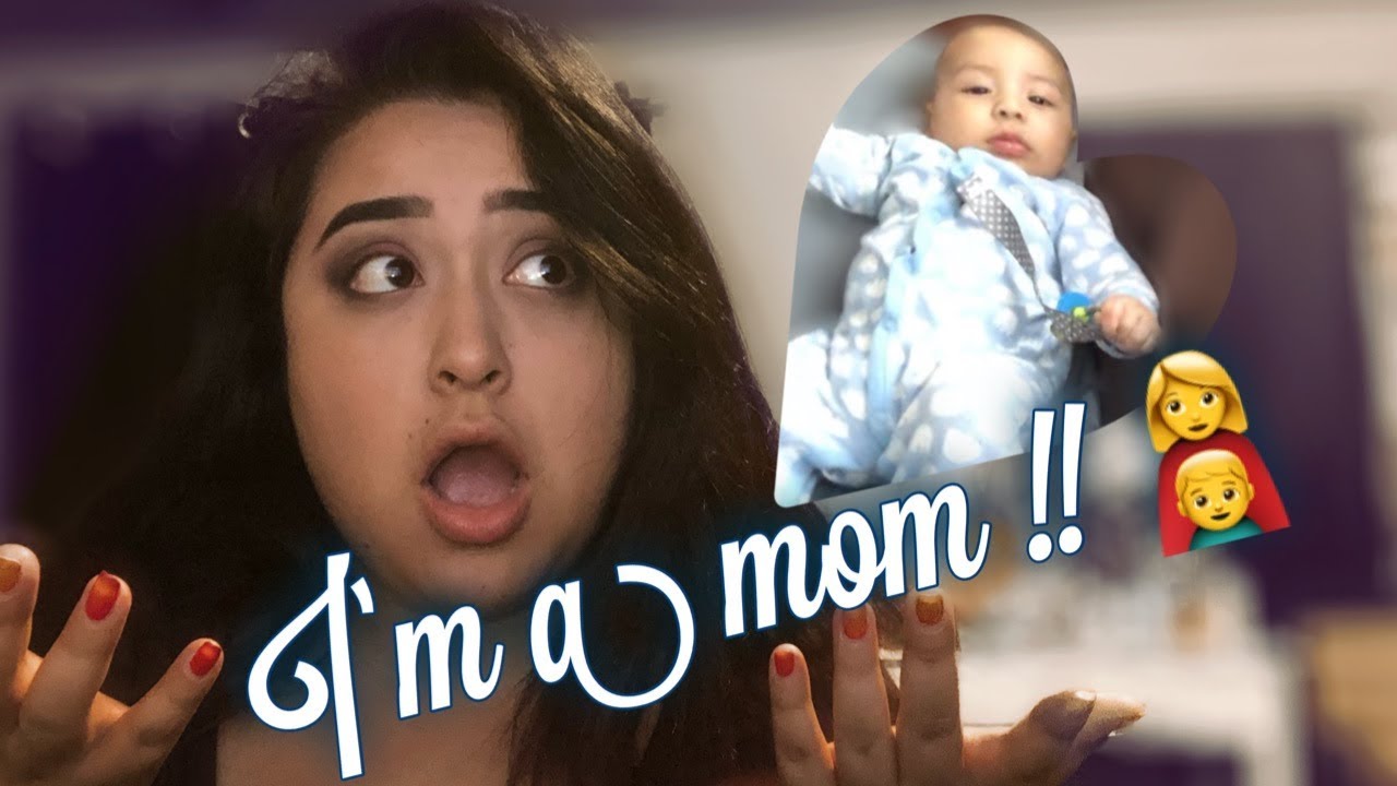 i'm a mom. 👩‍👦 ️ (my baby is such a calm baby) 🙃 - YouTube