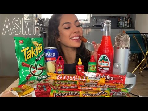 ASMR TRYING MEXICAN SNACKS FOR THE FIRST TIME *Kitone ASMR* - YouTube