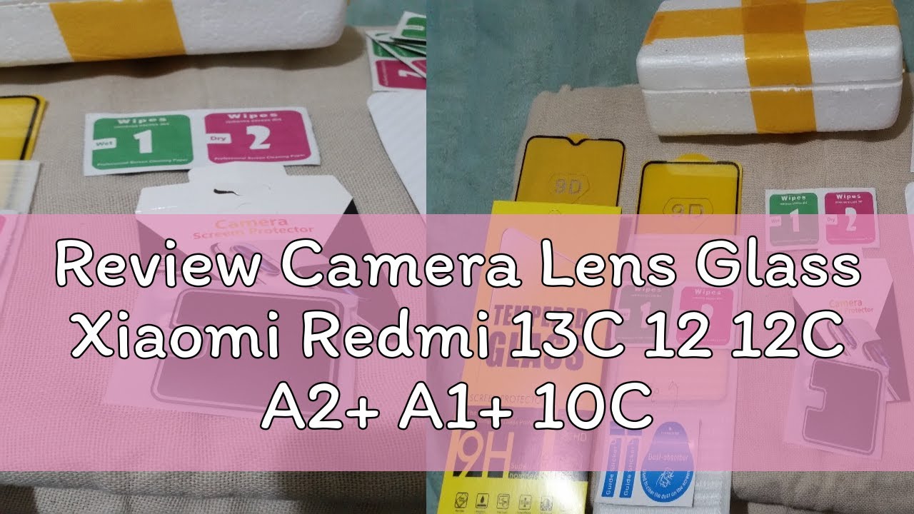 Review Camera Lens Glass Xiaomi Redmi 13C 12 12C A2+ A1+ 10C A1 A2 11 ...