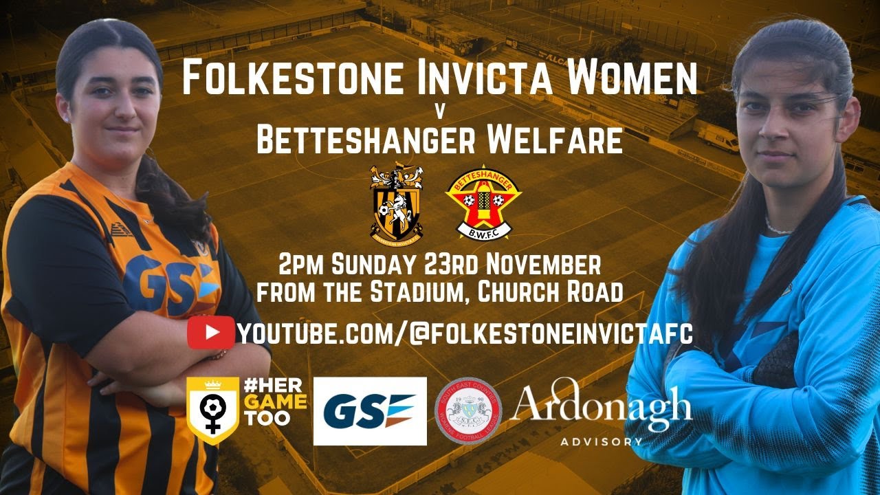 Live Stream | Folkestone Invicta Women v Betteshanger Welfare ...