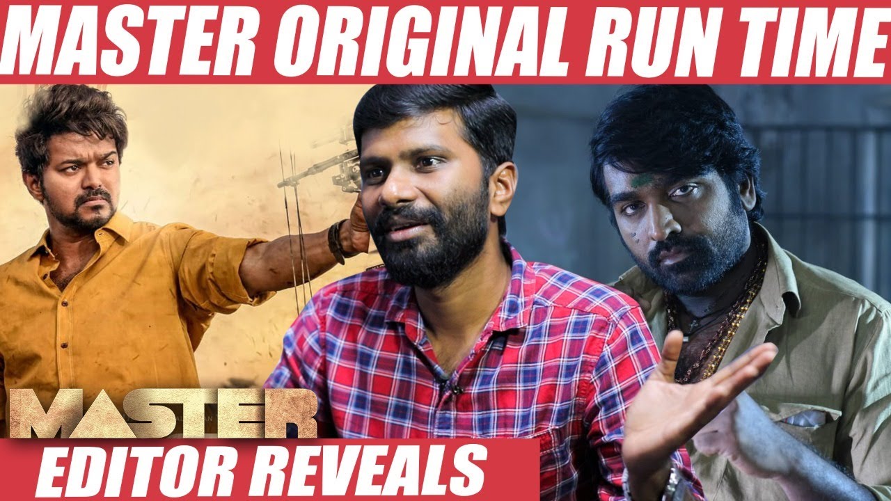 Can Vijay's Master Justify 3 hours Runtime? - Editor Philomin Raj - YouTube