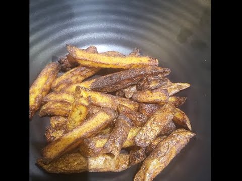How to Make Double Fried Chips (Basic)(Easy) - YouTube