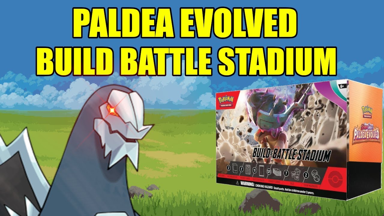 build battle paldea evolved box - YouTube