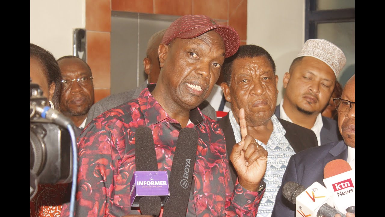 Angry Jubilee Party SG Kioni vow to lead countywide demos against ...
