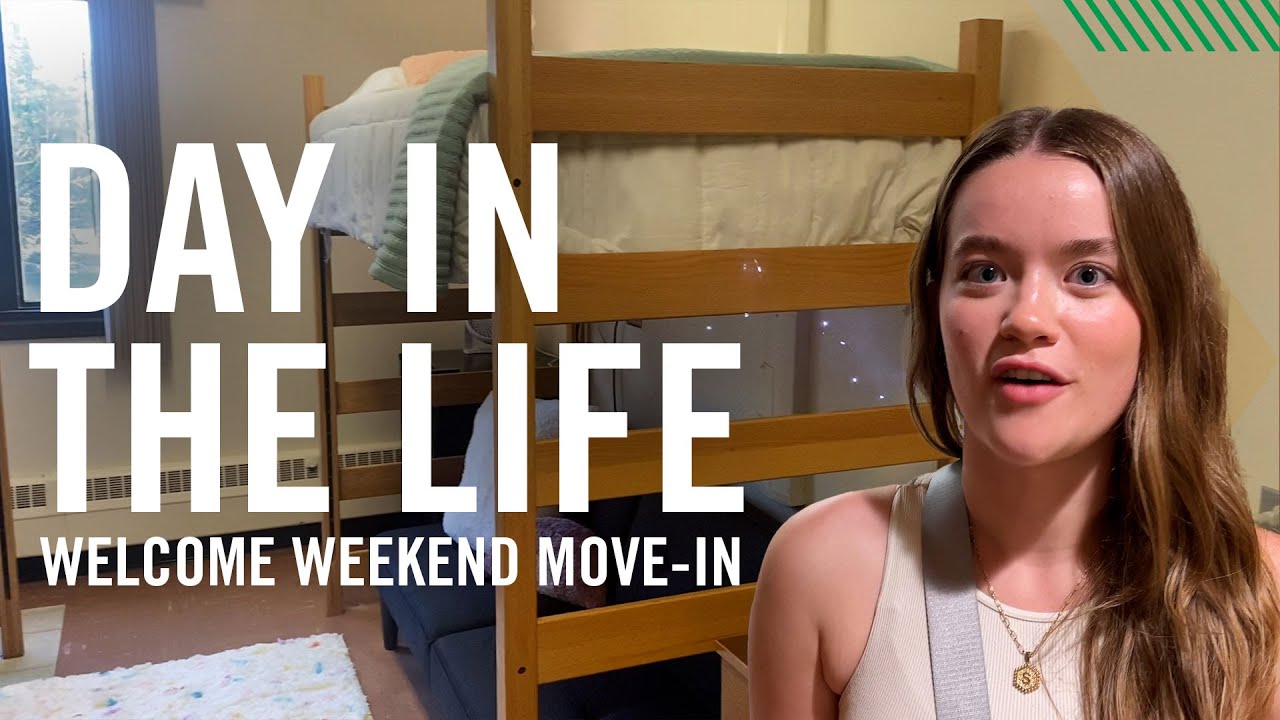 Day in the Life: Welcome Weekend Move-In - YouTube