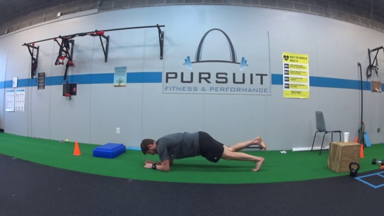 3-Point Front Plank - YouTube