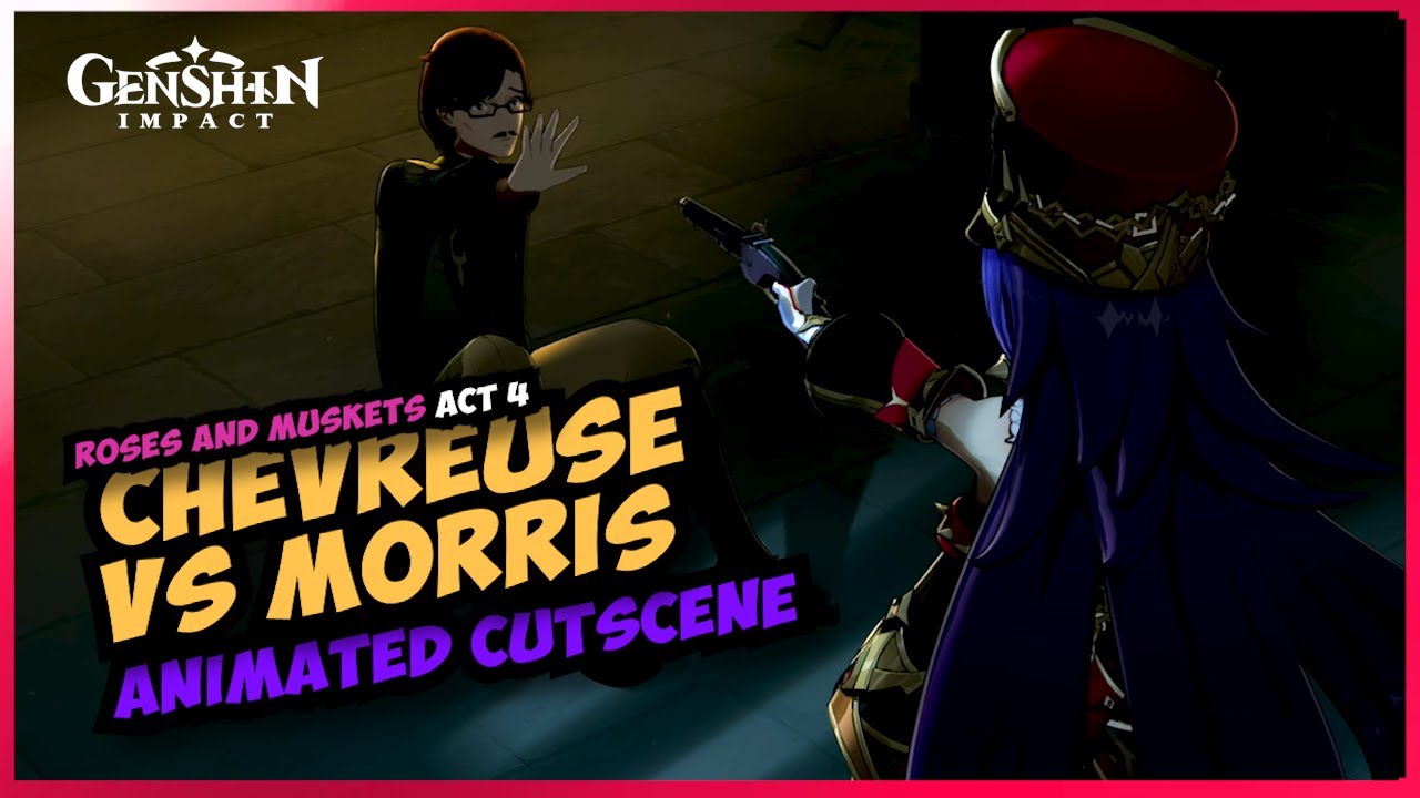 Chevreuse vs Morris animated cutscene | Roses and Muskets Act 4 ...