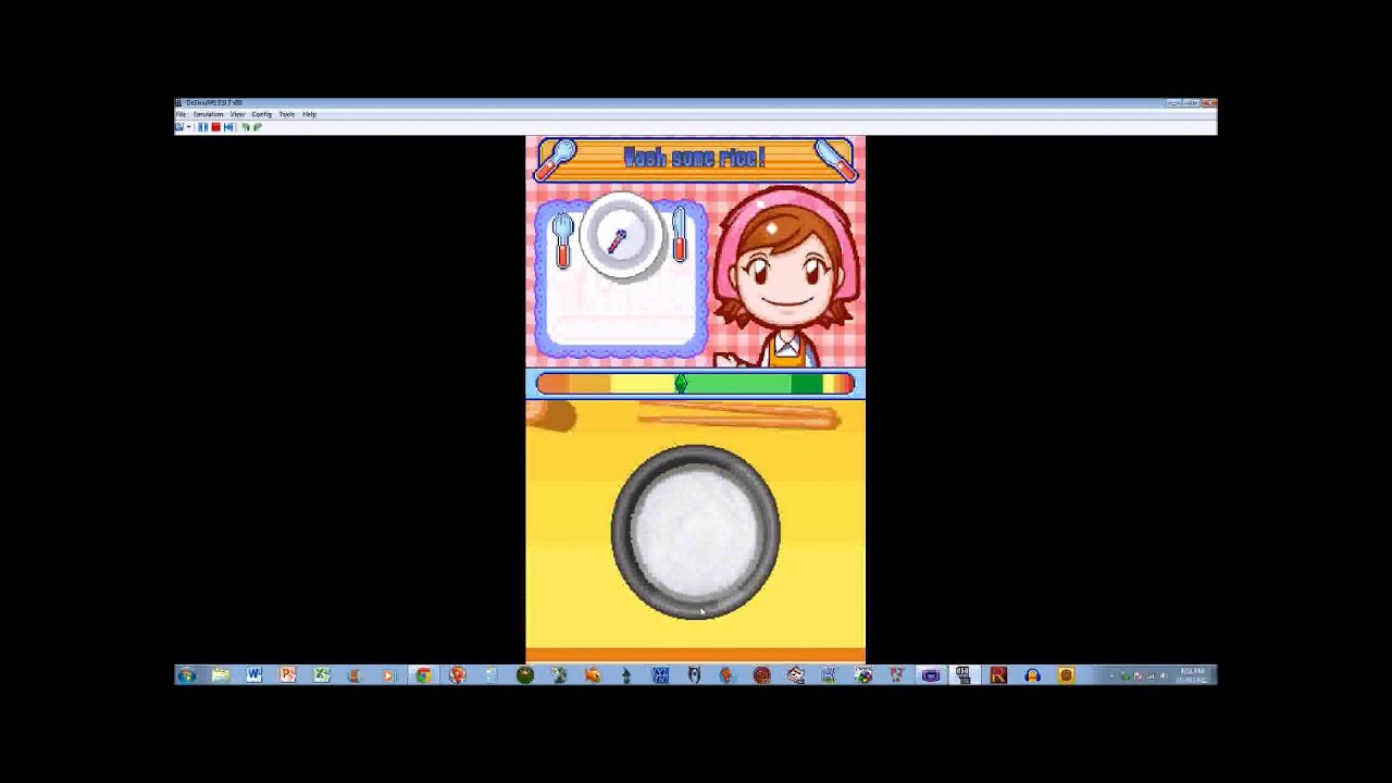 lets play cooking mama part 19: chestnut rice - YouTube