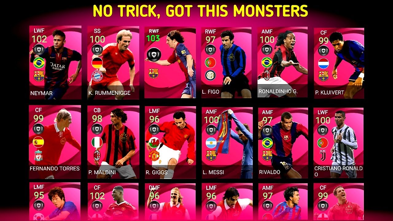 No Trick The Best Iconic Moment Ever In Pes 2021 Mobile || Happiness ...