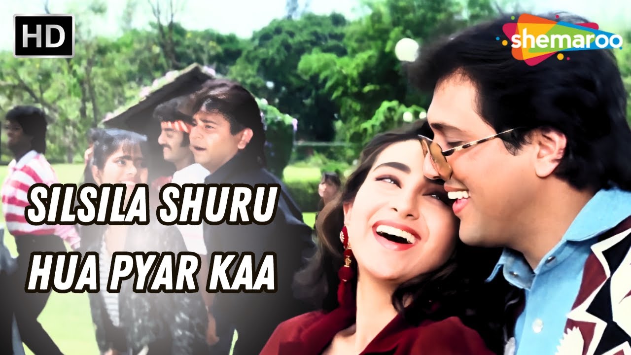 Silsila Shuru Hua Pyar Kaa | Dulaara (1994) | Govinda, Karishma Kapoor ...