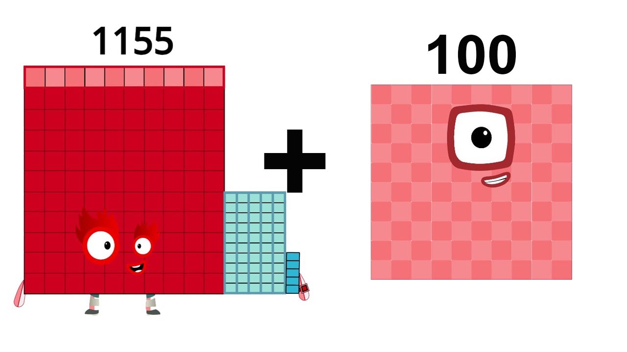 Numberblocks Math: Undecimalblocks Square on the Moon | Numberblocks ...