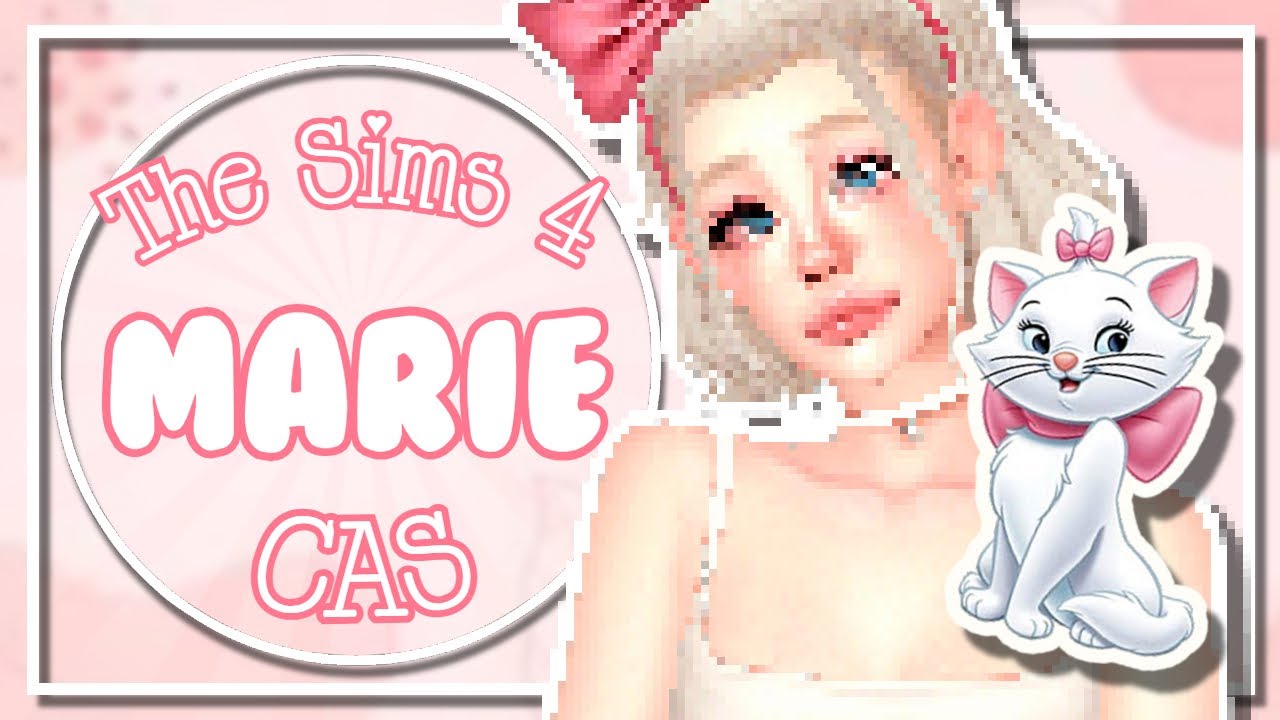 Marie from The Aristocats - The Sims 4 CAS (+ CC Links & Sim Download ...