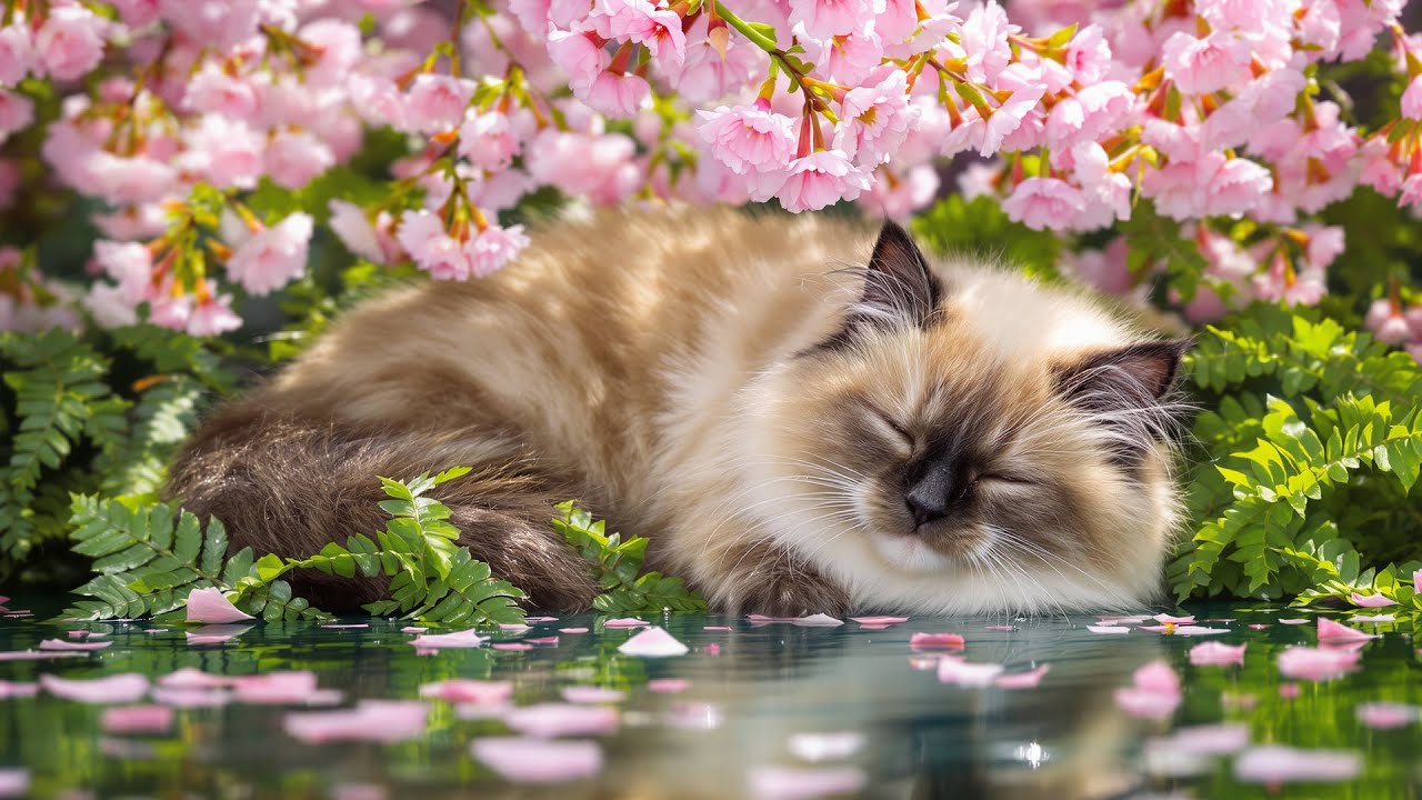 ( No Ads ) Calming Cat Videos for Stress-Free Moments 🐱 - YouTube