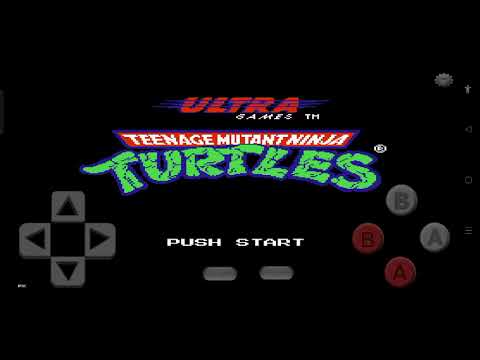 Teenage mutant Ninja turtles 1 (stage-1) NES emulator Android 📱🎮 - YouTube