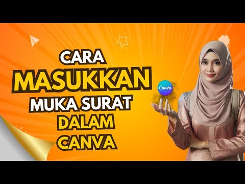 Cara letakkan halaman ( muka surat ) menggunakan Canva - YouTube