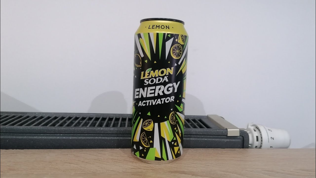 Lemon Soda Energy Activator Lemon. Test i Recenzja. Takie Włoskie ...