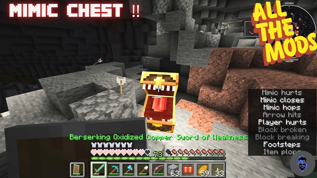 Minecraft S2: All The Mods 10! Epi 8 - Mimic Chest?!? - YouTube