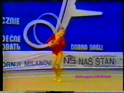 Iliana Raeva Hoop Ball 1983 WorldCup Belgrad - YouTube