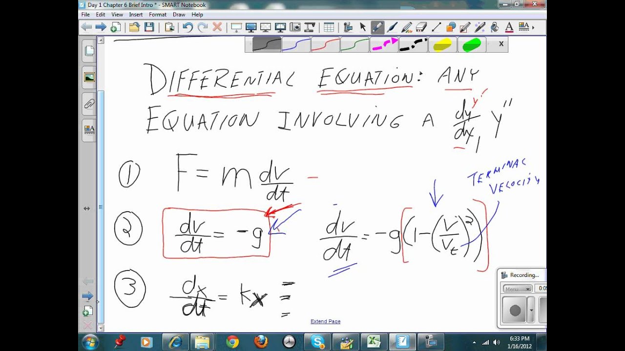 10 1 Diffy Q Introduction - YouTube