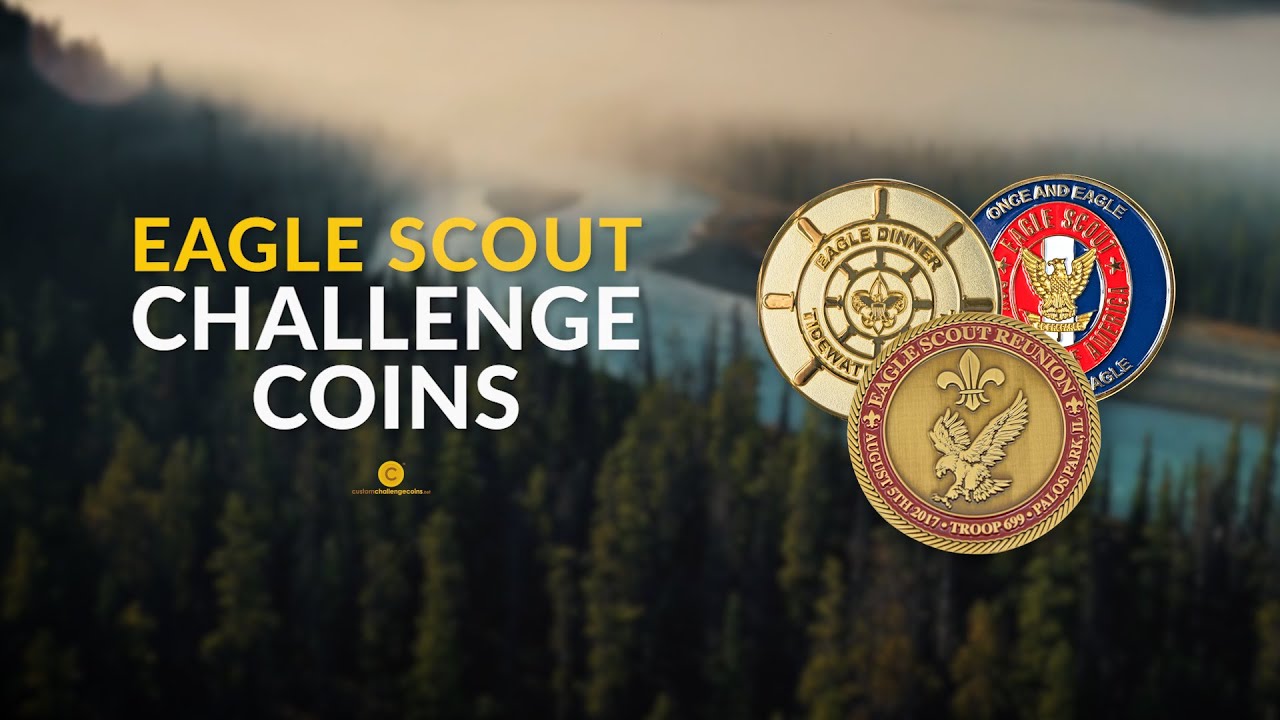 Eagle Scout Coins - Custom Challenge Coins - YouTube