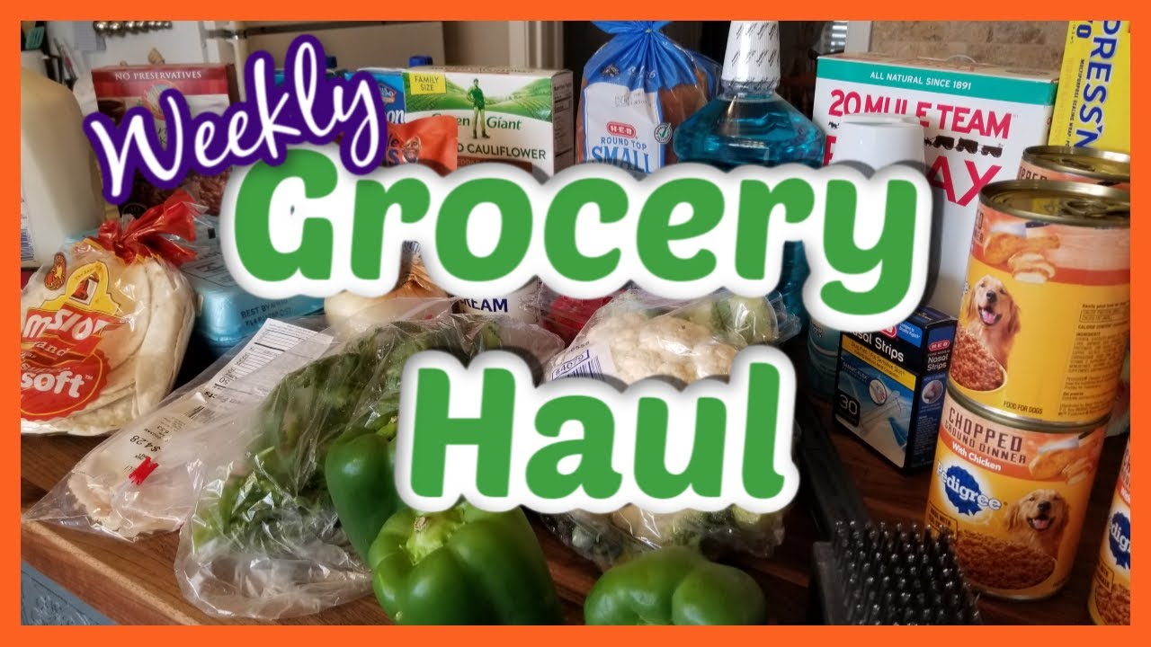 WEEKLY GROCERY HAUL 2020 | FOOD HAUL #groceryhaul #foodhaul - YouTube
