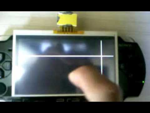 psp touch screen - YouTube
