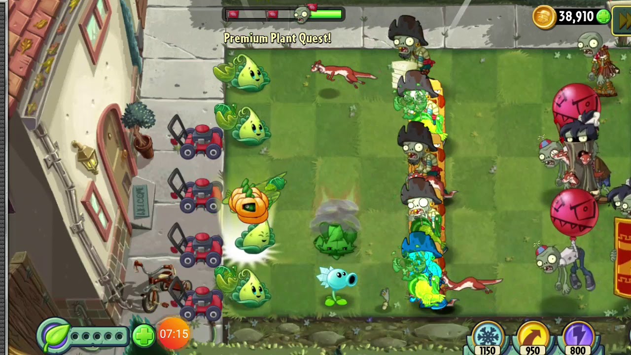 PvZ 2 - Epic Quest: Turkey-pult! - YouTube