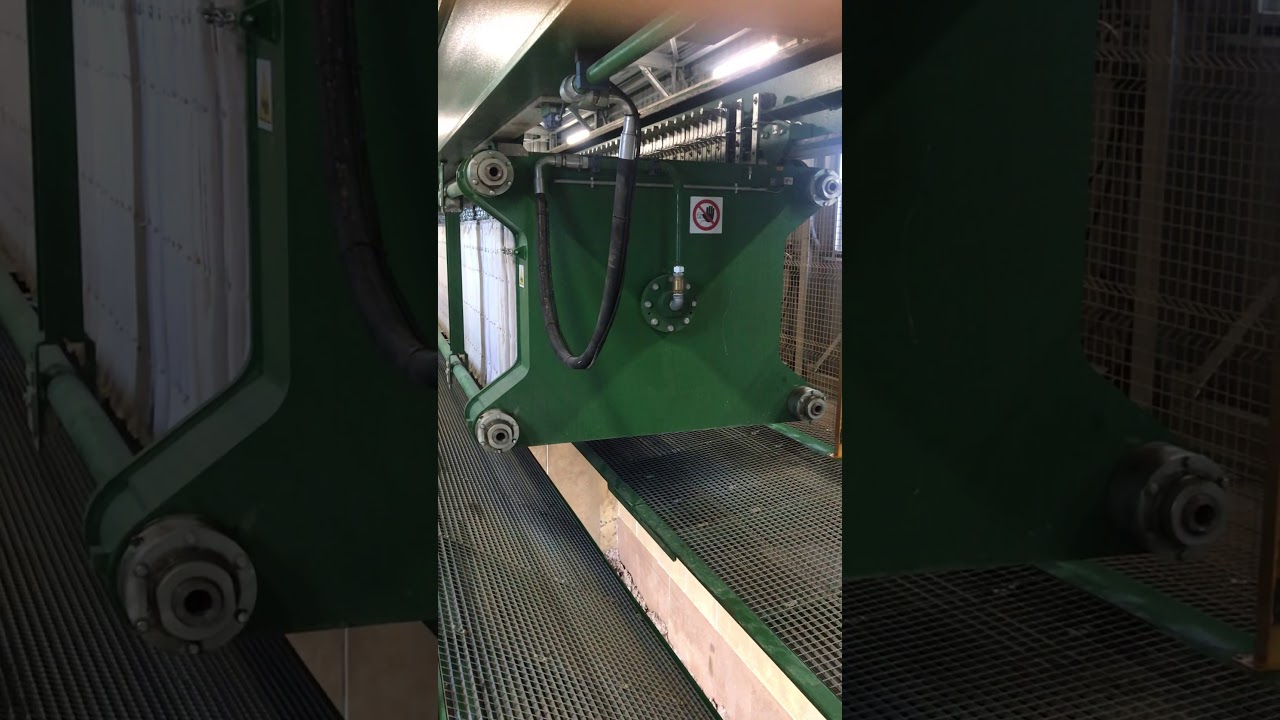 FILTER PRESS MOBILE DRIP TRAY LIKE A "BOOK" - YouTube