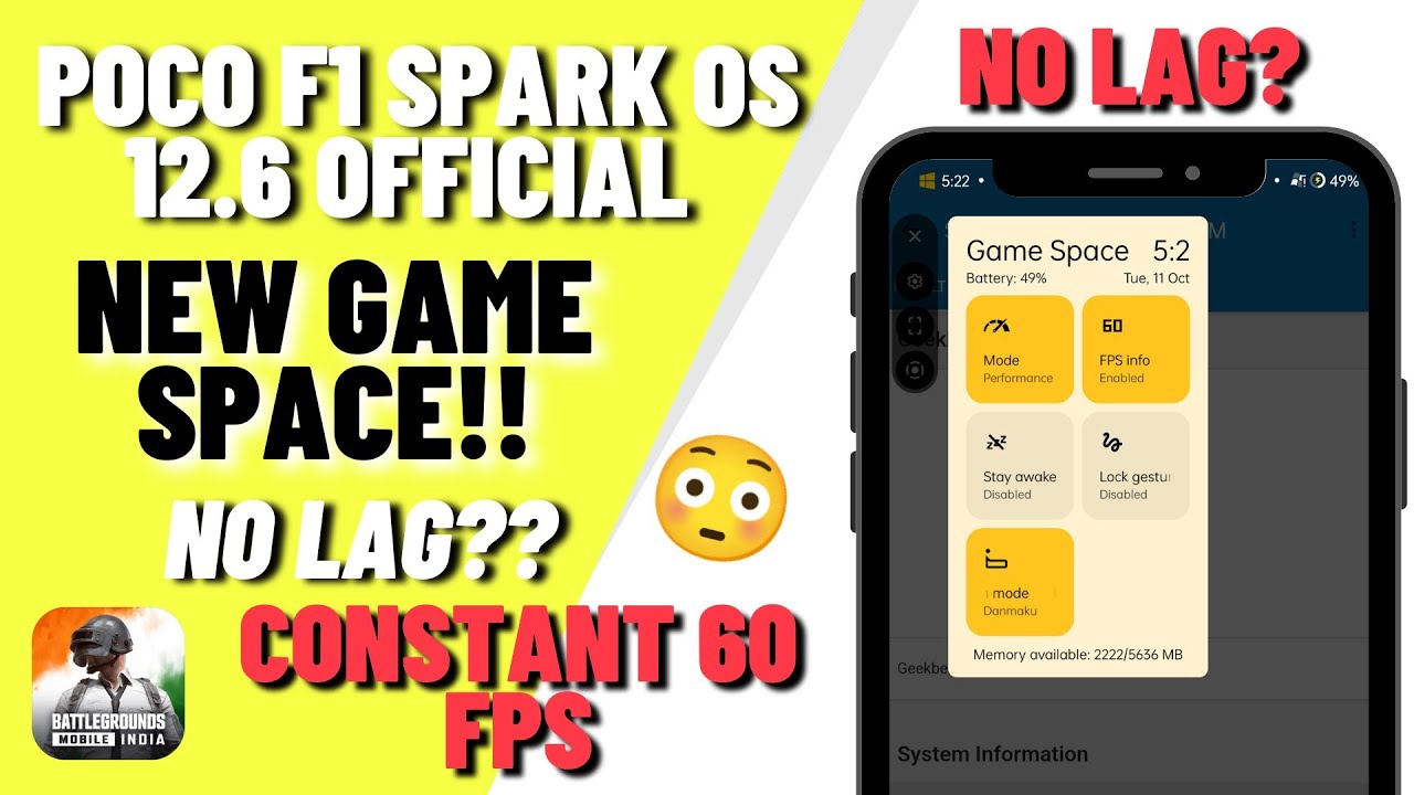 [ Poco F1 ] Spark OS 12.6 Official | Poco F1 Gaming kernel | Custom Rom ...