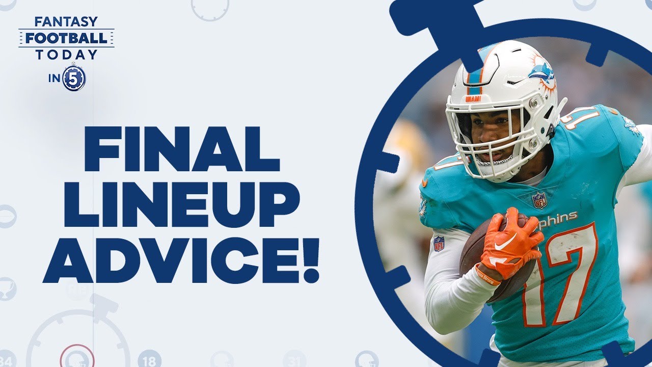 NFL Fantasy Week 18: Last-Minute Start 'Em, Sit 'Em Advice (Fantasy ...