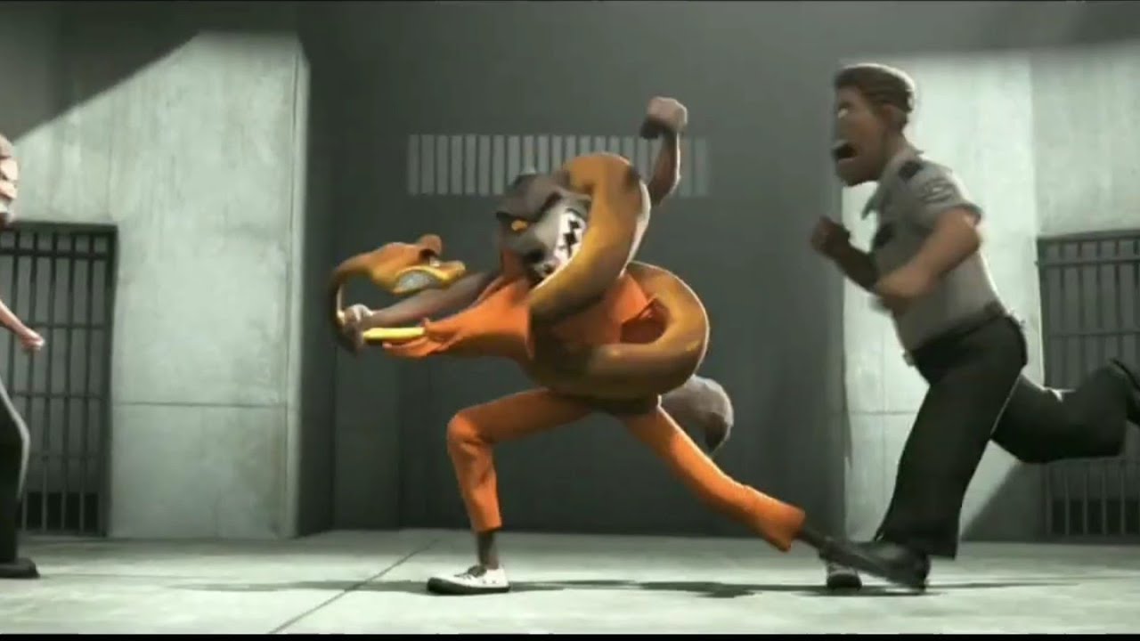 Mr. Wolf And Mr. Snake Fight Scene | The Bad Guys Movie Clips - YouTube
