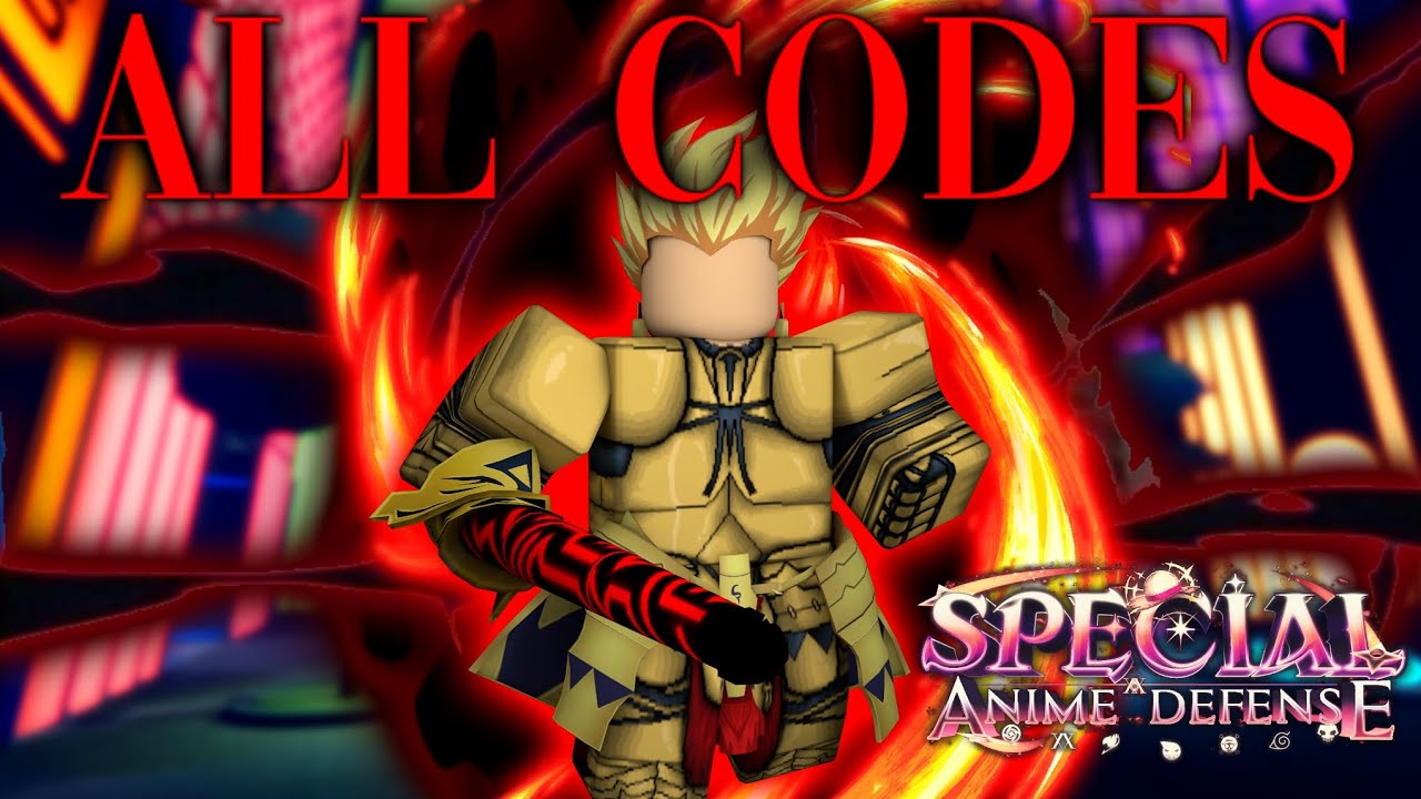 ALL CODES SPECIAL ANIME DEFENSE - SECRET CODE!!! - YouTube