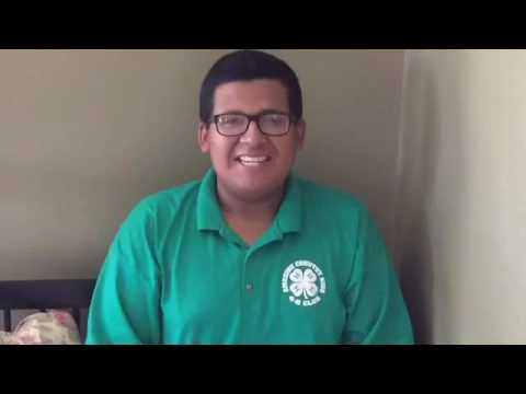 2016 4-H Youth in Action Testimonial: Jacob Shuman - YouTube