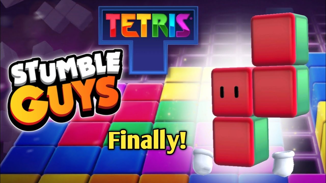 Winning in Tetris event | Stumble guys - YouTube