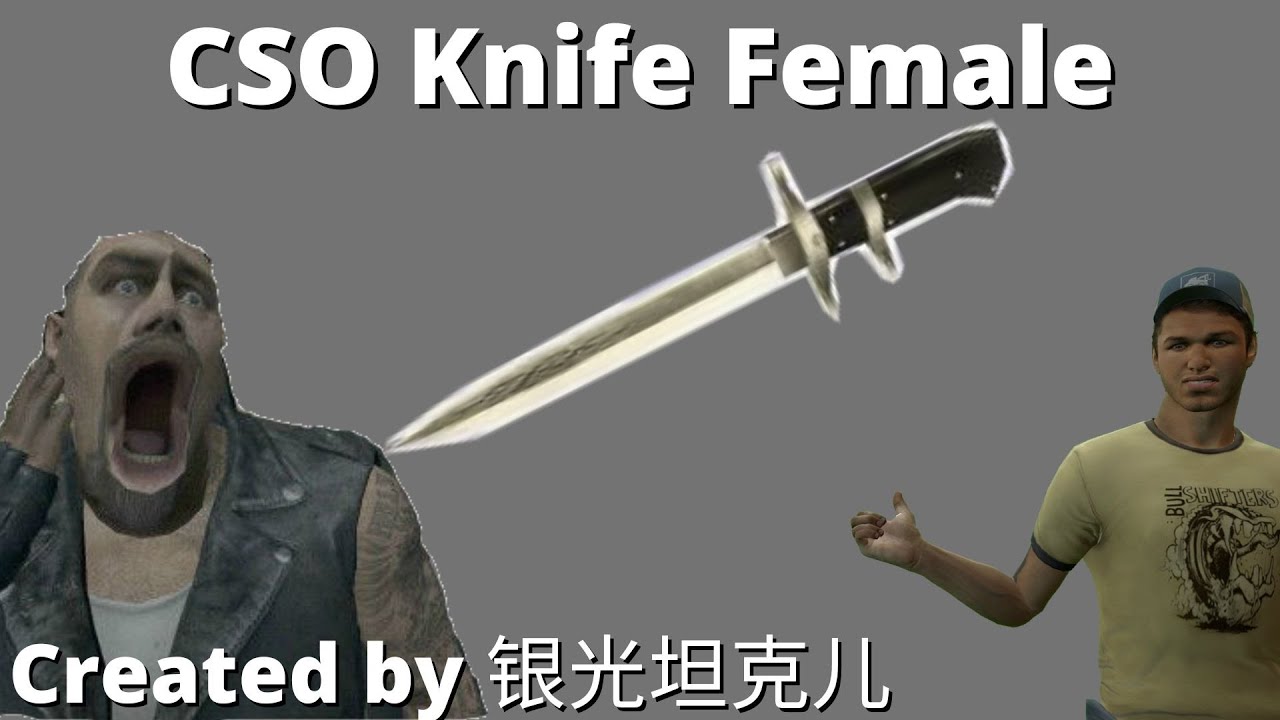 L4D2 Workshop Showcase: CSO Knife Female - YouTube