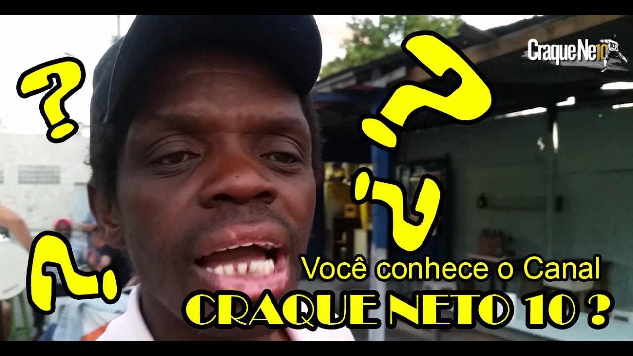 E você, conhece o Canal Craque Neto 10 ? - YouTube