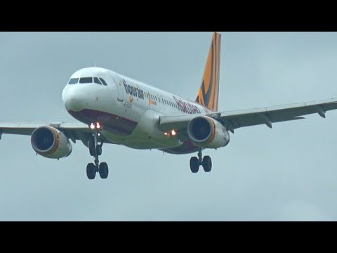 Just before landing at Narita Airport(Jetstar,A320/Tigerair,A320/Peach,A320/Jeju Air,B737) - YouTube