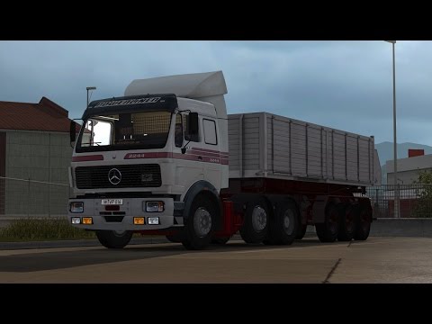 Little ride with Mercedes 2244 NG85 Peerke145 - Ventyres - YouTube
