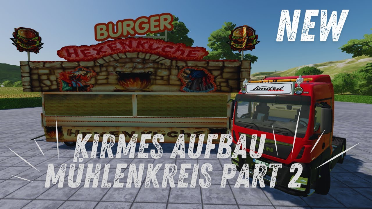 LS22 Dorf Kirmes Aufbau in Mühlenkreis Mittelland ︱Exclusive Mods ...