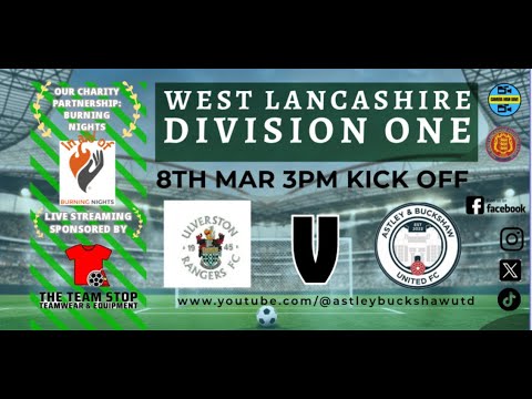 [LIVE STREAM] Ulverston Rangers v Astley & Buckshaw Utd [West ...