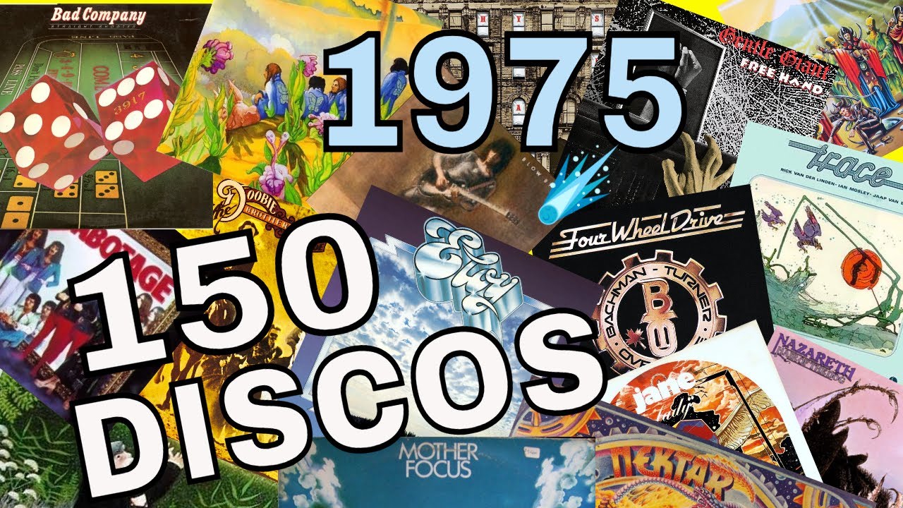 150 DISCOS DE VINIL LANÇADOS EM 1975. UM CATÁLOGO INCRÍVEL DE ÁLBUNS ...