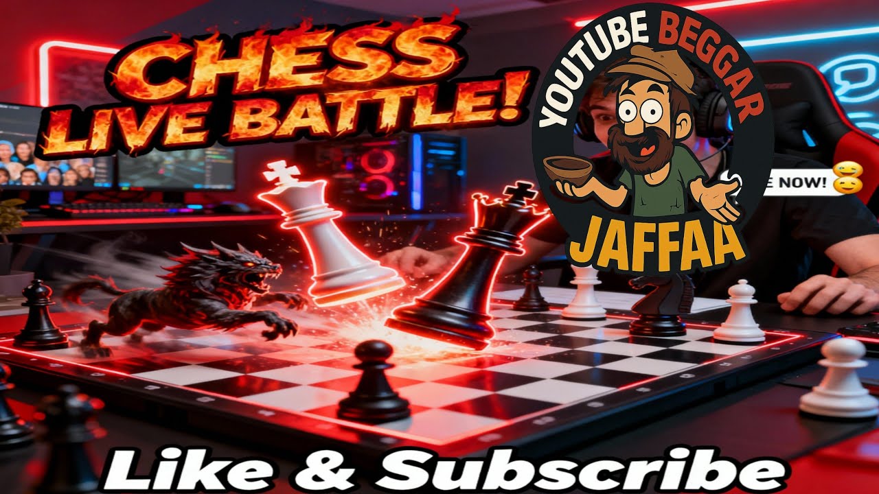 🔴 Beginner Chess Live || YT BeggarHello Chess Subscribe to hit 2k subs ...