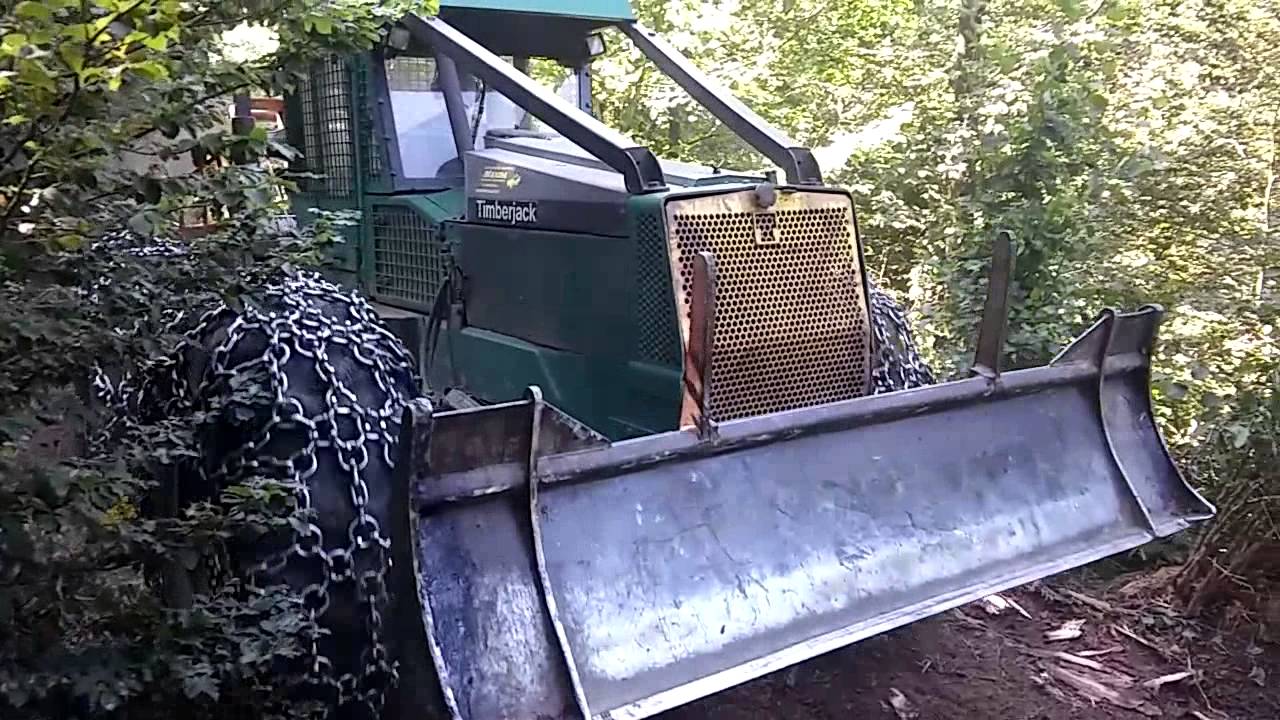 Sumarski obrt "MANDA" -Timberjack 450 and 240b - YouTube