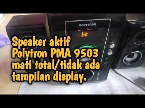 Speaker Polytron PMA 9503 mati total - YouTube