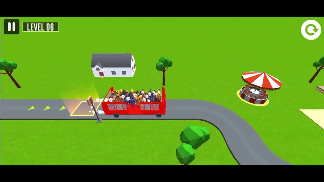 Coach Bus Game : Bus Simulator | Bus Arrival Mode | Level 6 - YouTube