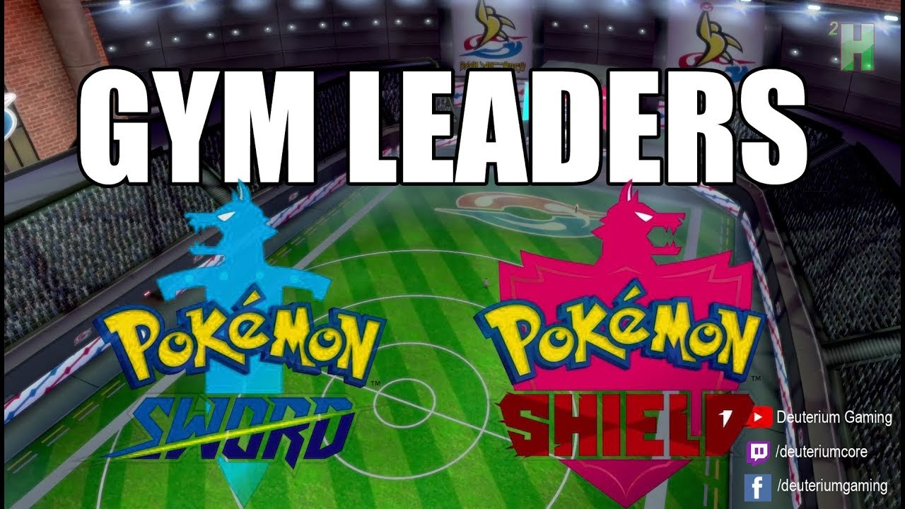 Pokemon Sword and Shield Gym Leaders Introduction - YouTube